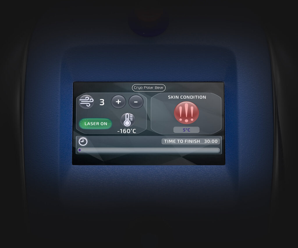 Cryo Local Polar Bear - Localized cryotherapy (cryogenic blower)