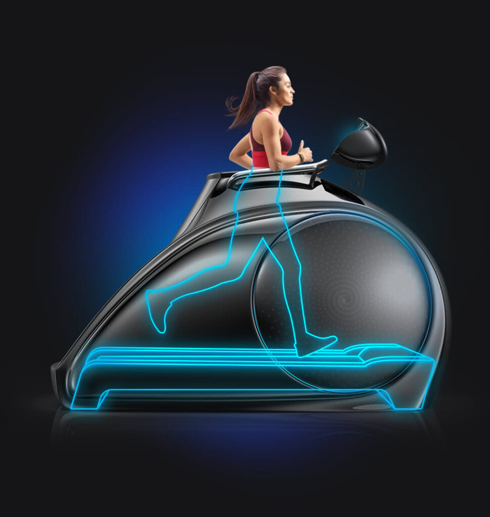 Bodyshape - Vacuum treadmill combined with infrared heating therapy