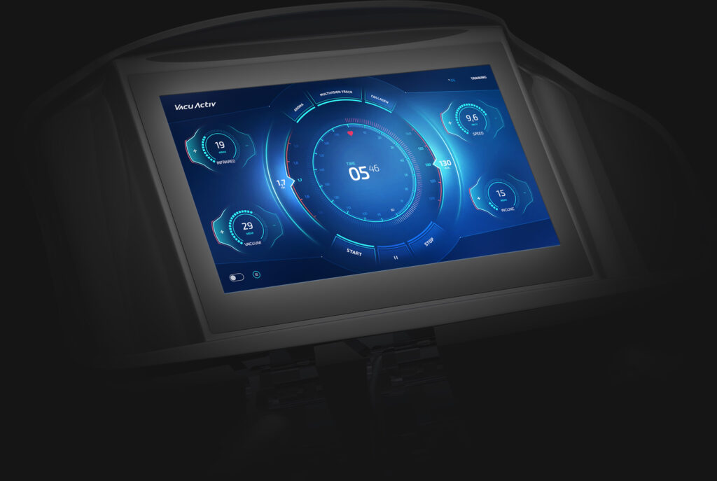 Bodyshape - Vacuum treadmill combined with infrared heating therapy