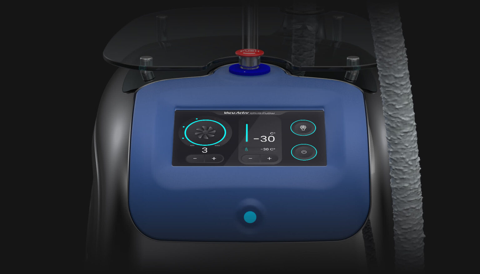 Cryo Flow - Localized electrical cryotherapy unit