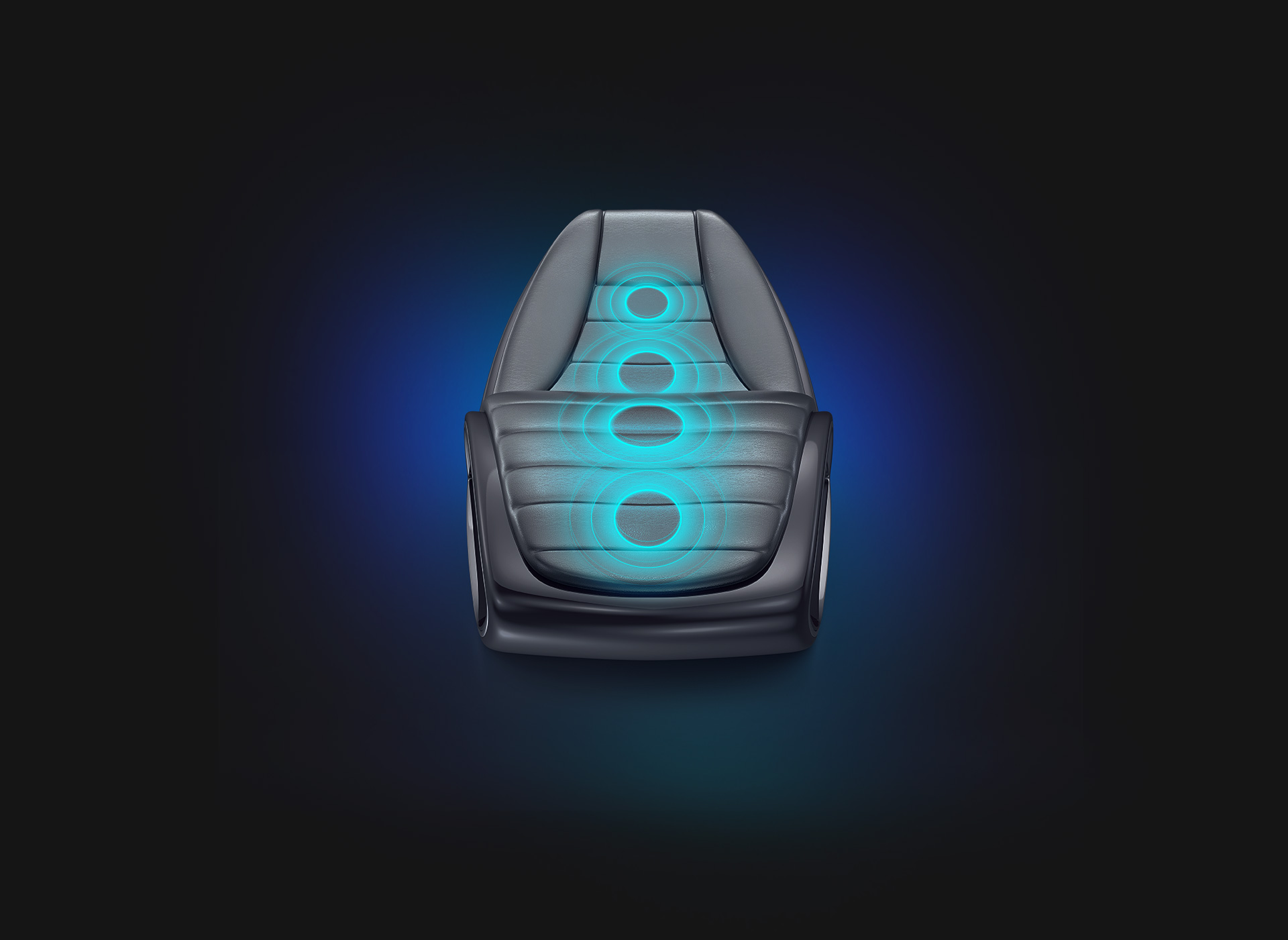 Activ Couch V2 - Warming backrest relaxation bed