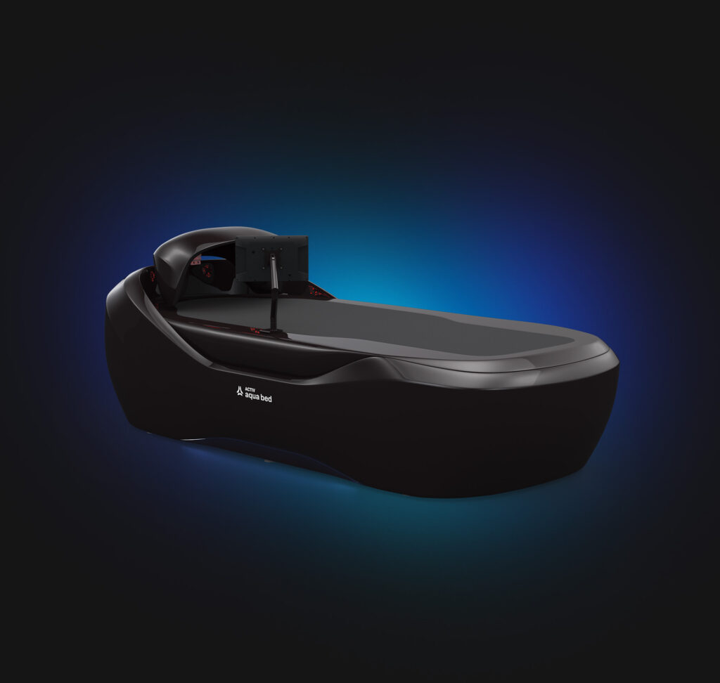 Activ Aqua Bed - Dry water massage bed with face luminotherapy