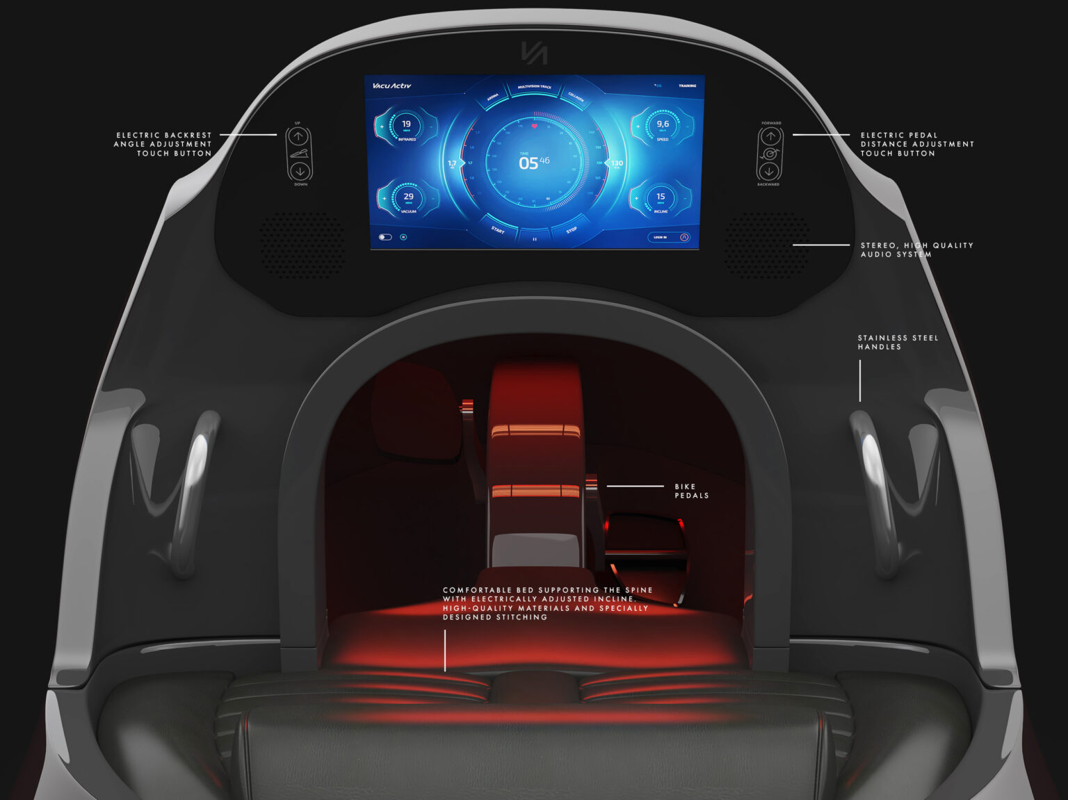 Infrashape Horizontal V2 - Step Into the Future of Fitness with the ...