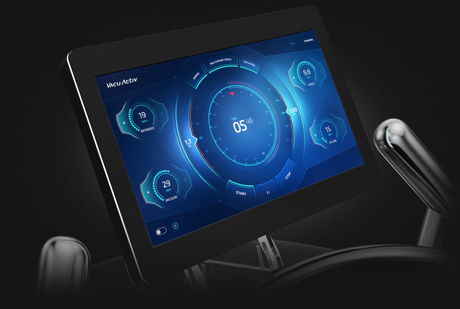 Bodyshape - Vacuum treadmill combined with infrared heating therapy